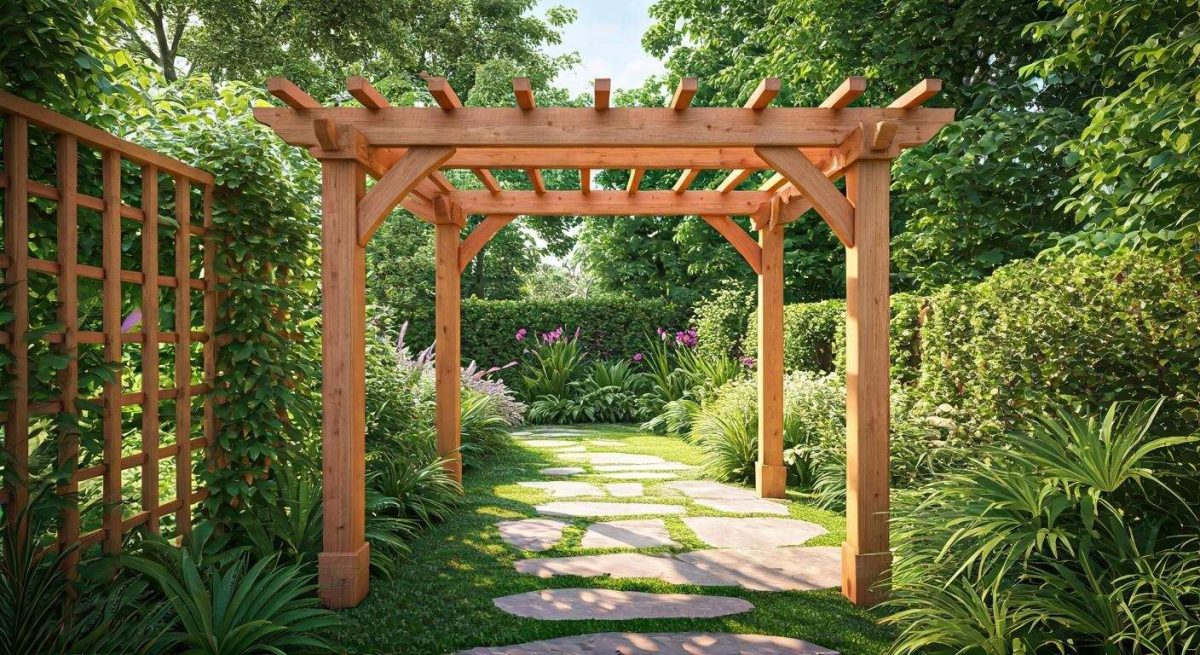 Comment construire une pergola en bois soi-même : le tutoriel